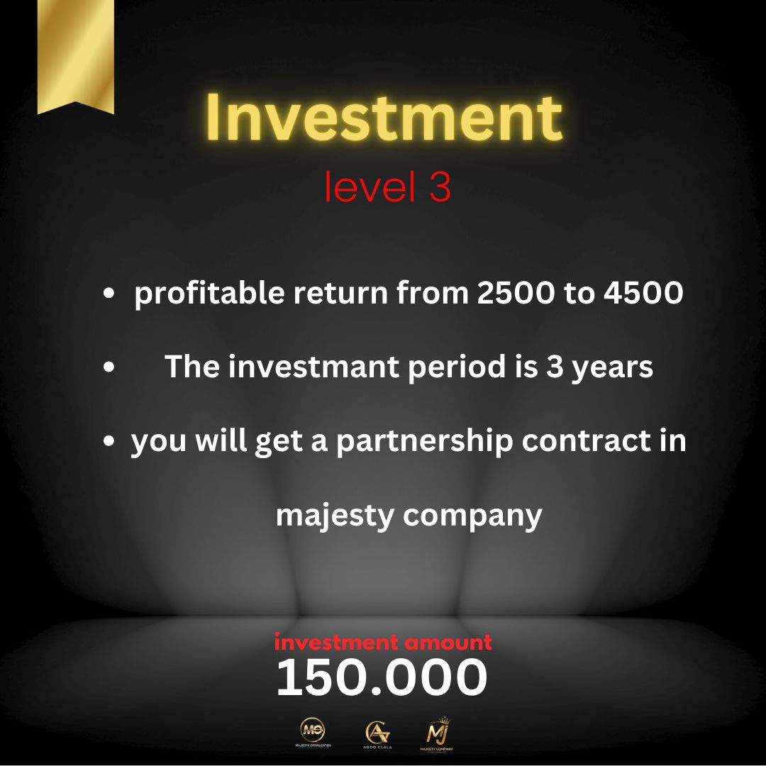 Investment Level 3 - 150000 L.E | ماجيستي